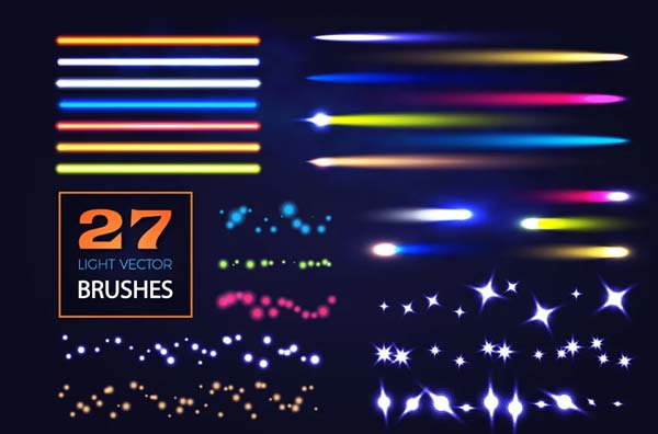 Light Effect Brushes - Free & Premium Downloads